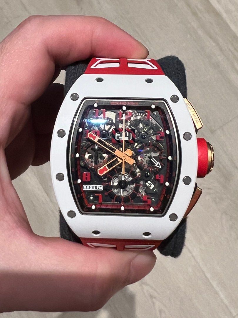 Richard Mille 011-FM Red Demon, Luxury, Watches on Carousell