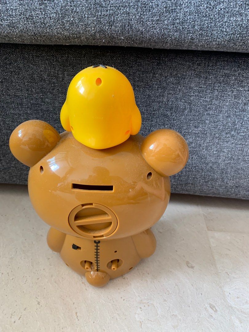 Rilakkuma alarm clock cum piggy bank, Hobbies & Toys, Memorabilia & Collectibles, Fan ...