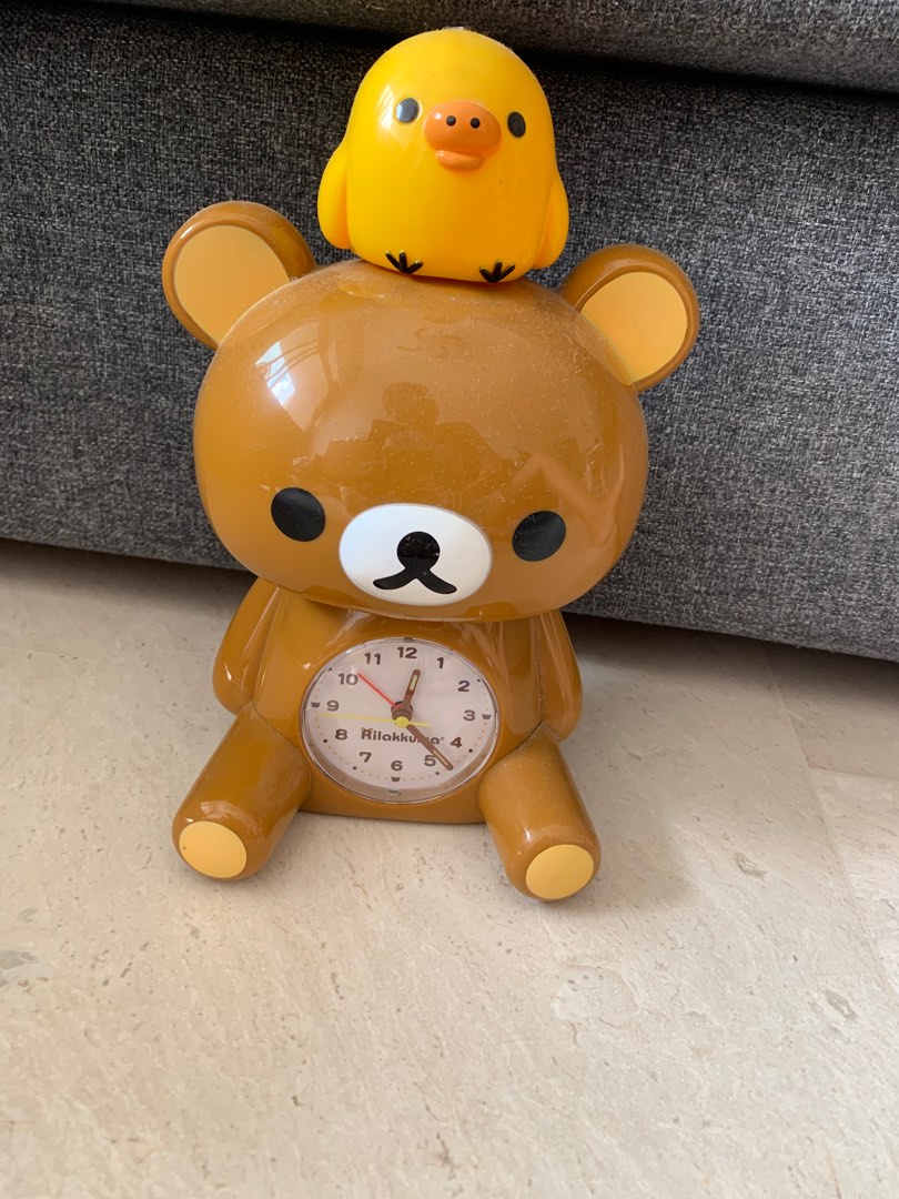 Rilakkuma alarm clock cum piggy bank, Hobbies & Toys, Memorabilia & Collectibles, Fan ...