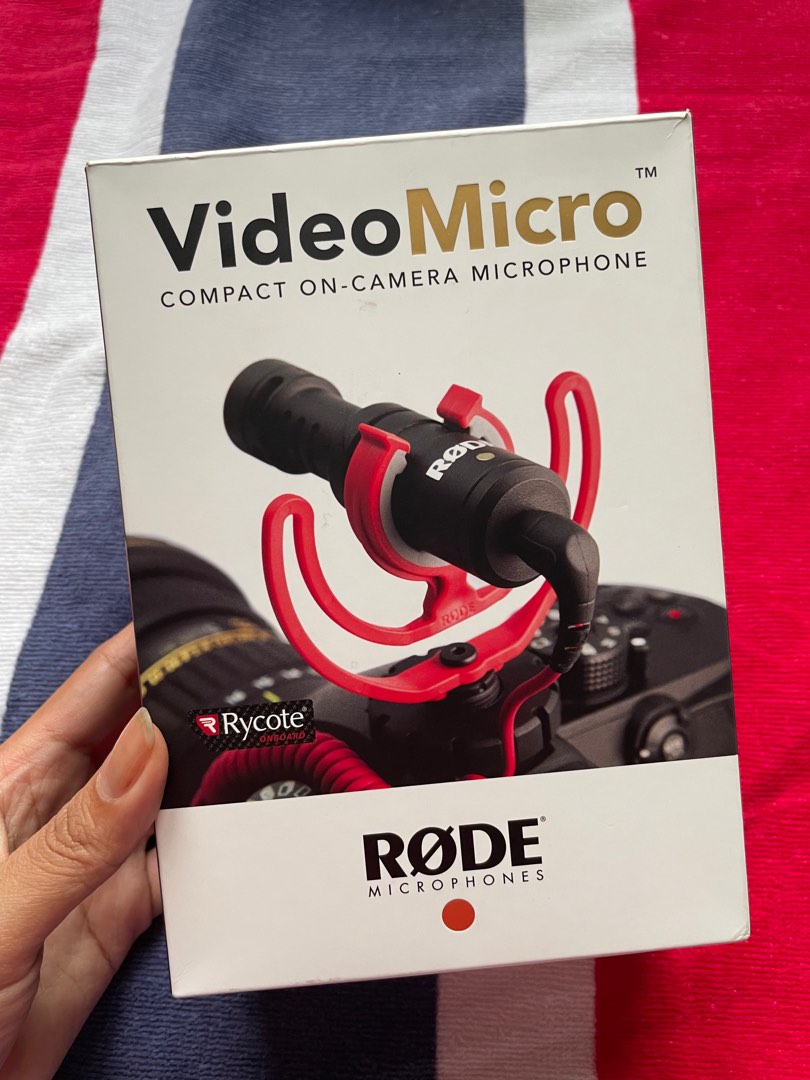 Rode VideoMicro (Compact Mic), Audio, Microphones on Carousell