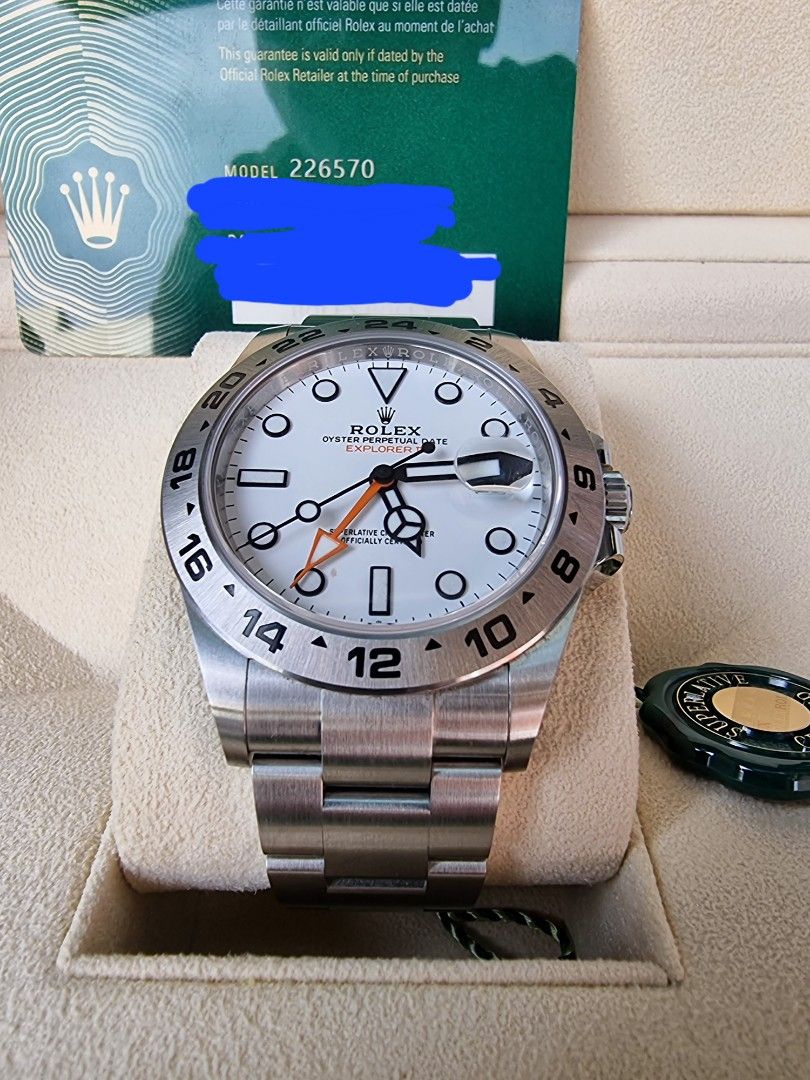 ROLEX EXPLORER 2, Luxury, Watches on Carousell