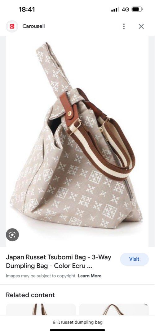 Russet Tokyo, Women's Fashion, Bags & Wallets, Cross-body Bags on Carousell