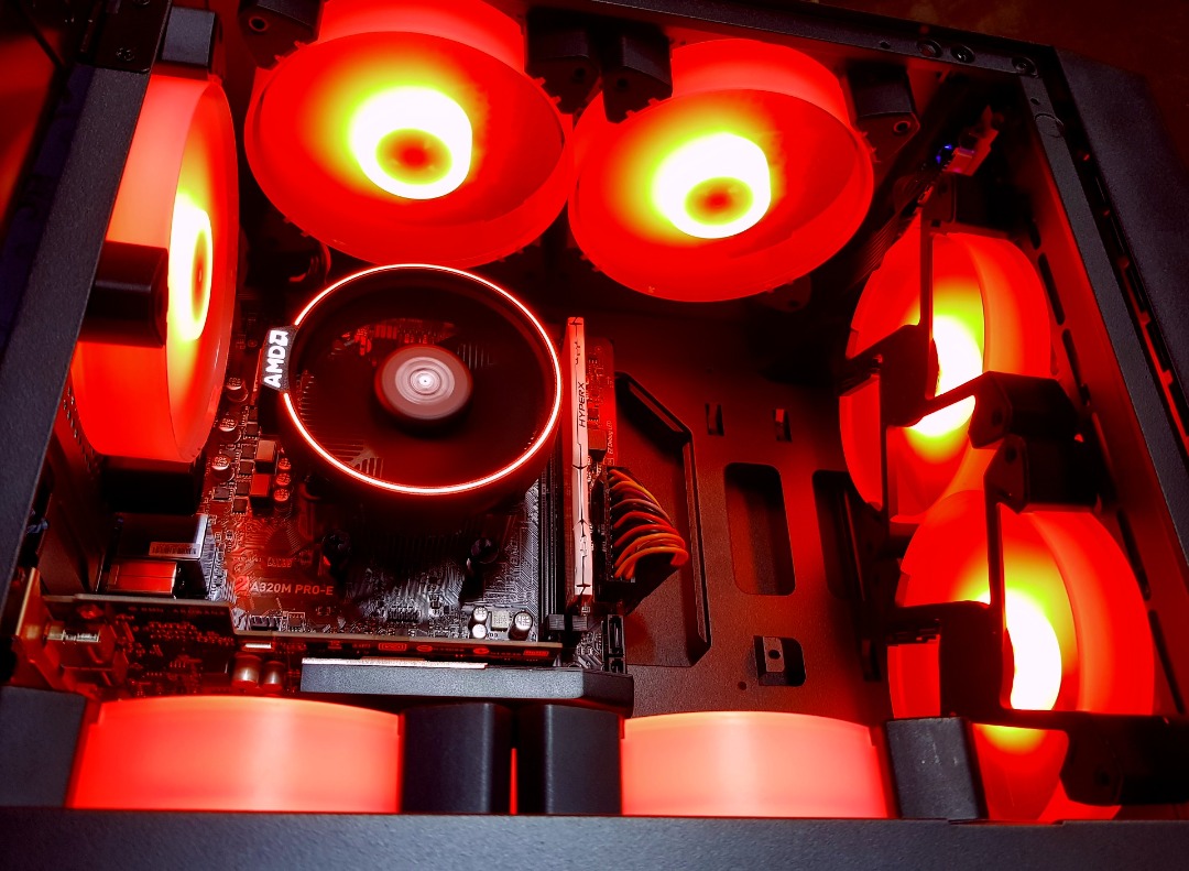 Ryzen 5 Gaming PC in a Nice Gaming Rig - Like Build Desktop PC System ...