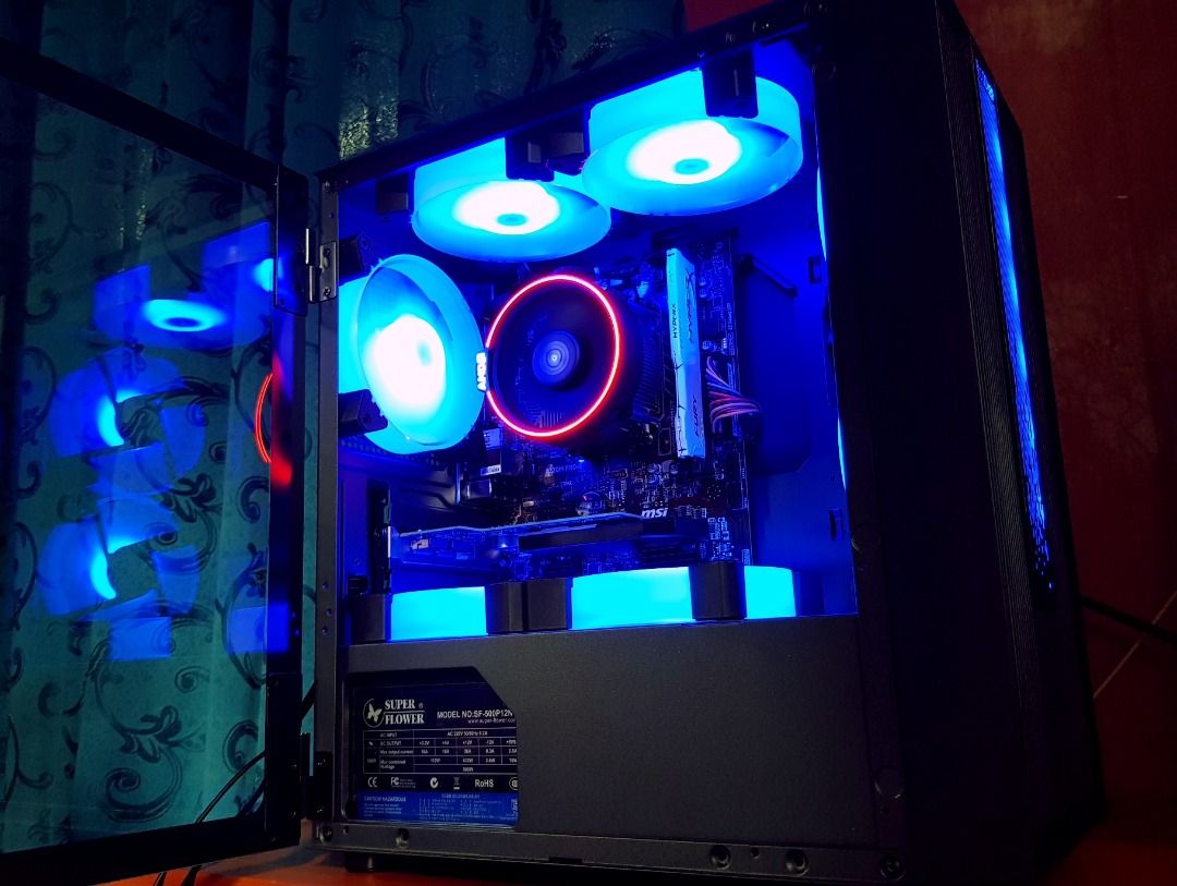 Ryzen 5 Gaming PC in a Nice Gaming Rig - Like Build Desktop PC System ...