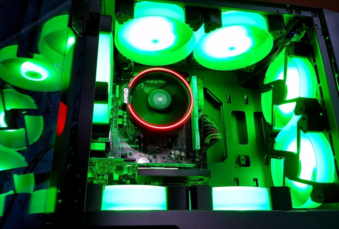 Ryzen 5 Gaming PC in a Nice Gaming Rig - Like Build Desktop PC System ...