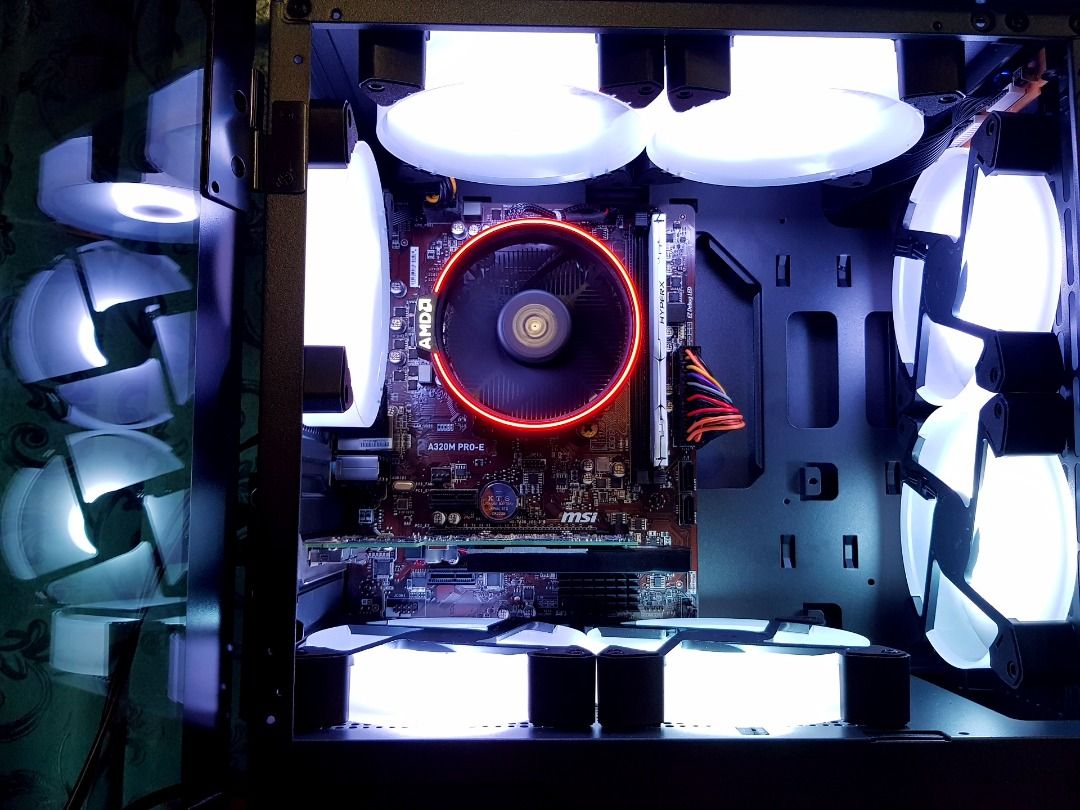 Ryzen 5 Gaming PC in a Nice Gaming Rig - Like Build Desktop PC System ...