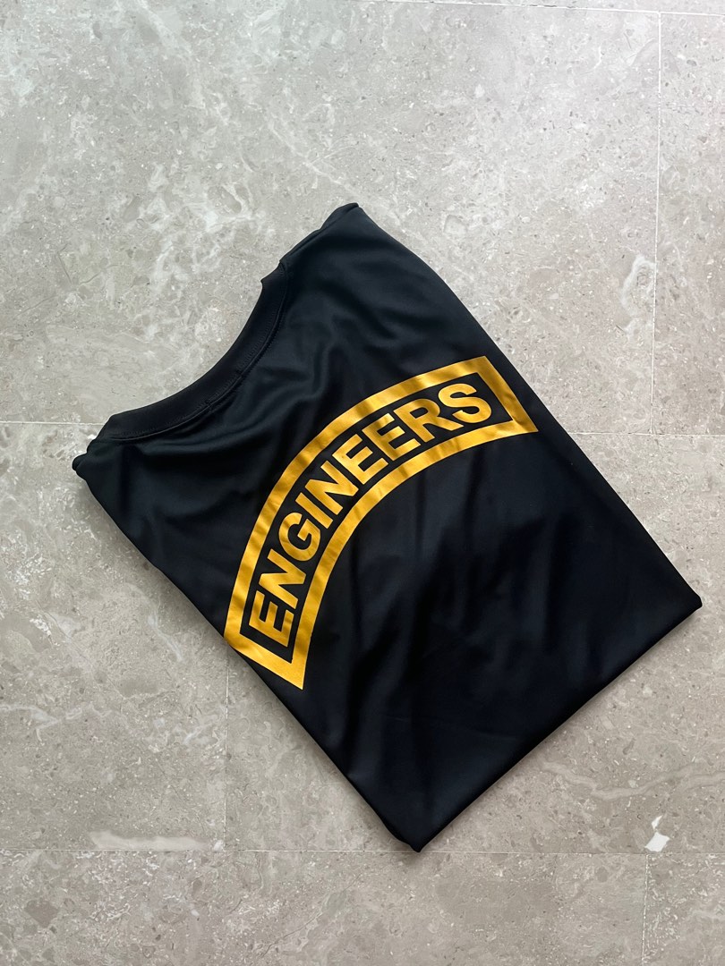 SAF Army Combat Engineers Dri Fit Tee, Men's Fashion, Tops & Sets ...