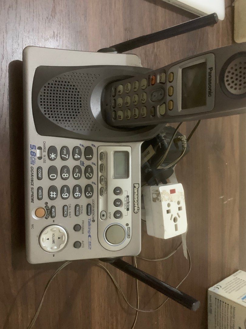 SALE Vintage Panasonic Wireless Phone, Elektronik, Lainnya di Carousell