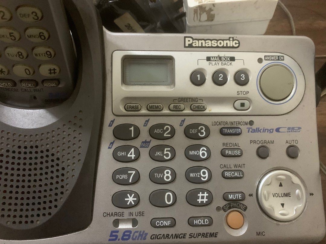 SALE Vintage Panasonic Wireless Phone, Elektronik, Lainnya di Carousell