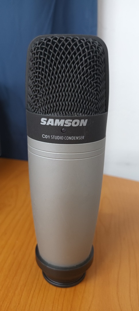 Samson C01 Studio Condenser Microphone, Audio, Microphones on Carousell