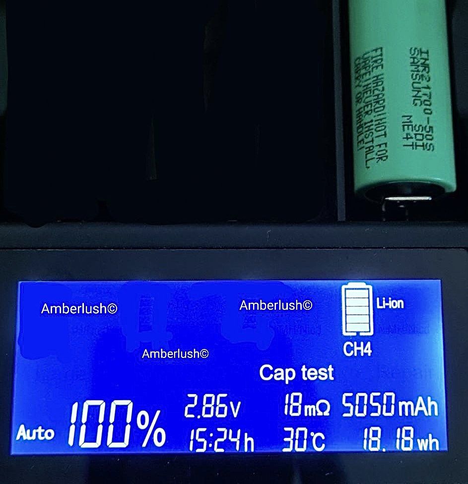 Samsung 50S 21700 5000mah 20A 3.7V Li-ion Rechargeable Cell, Sports ...