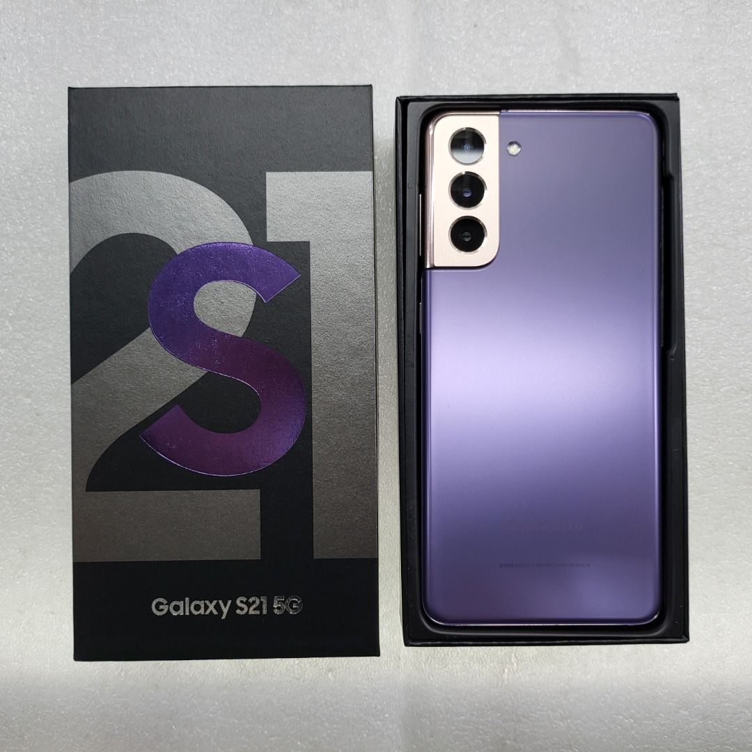 Samsung Galaxy S21 5G Phantom Violet 8/256 Complete, Mobile Phones ...