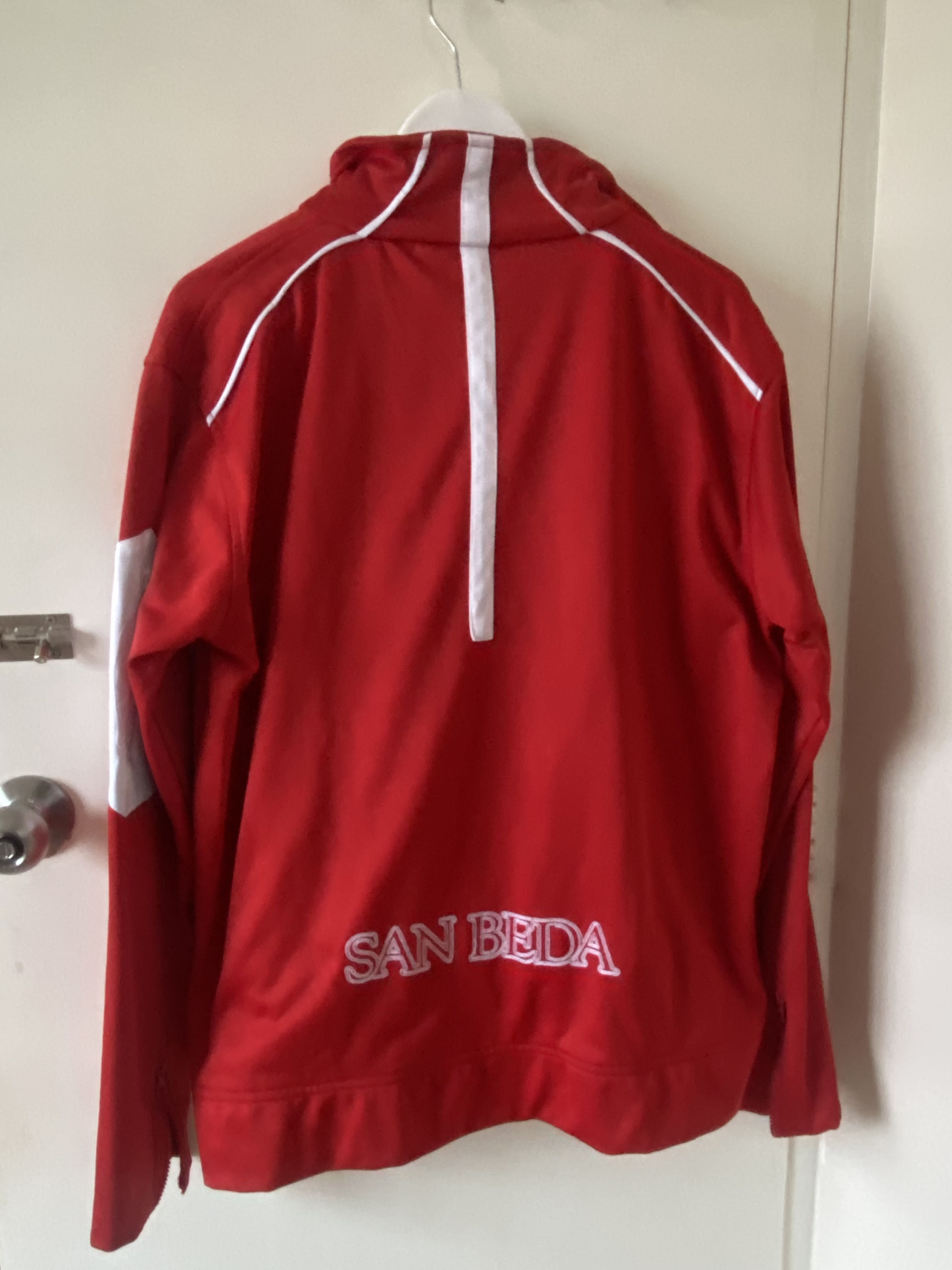 San Beda bomber jacket, Women's Fashion, Coats, Jackets and Outerwear ...