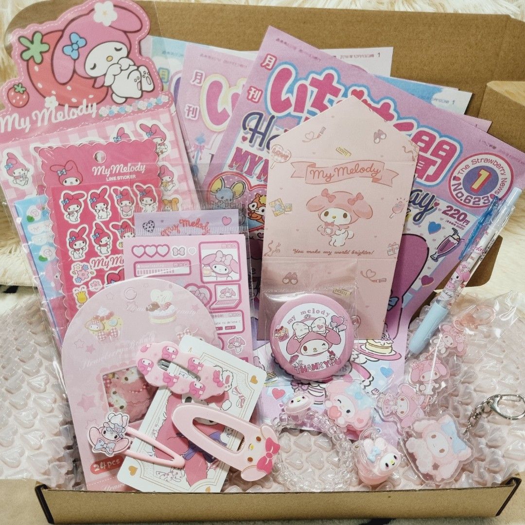 Sanrio Cinnamoroll gift box cute stickers poster accessories pens ...