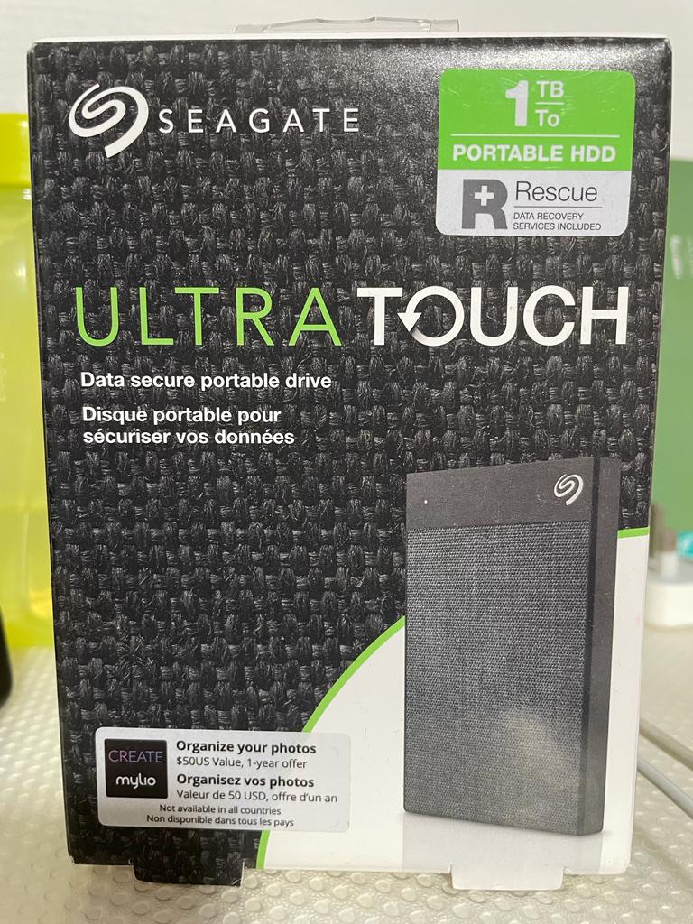 Seagate Backup Plus Ultra Touch HDD 1TB, Computers & Tech, Parts ...