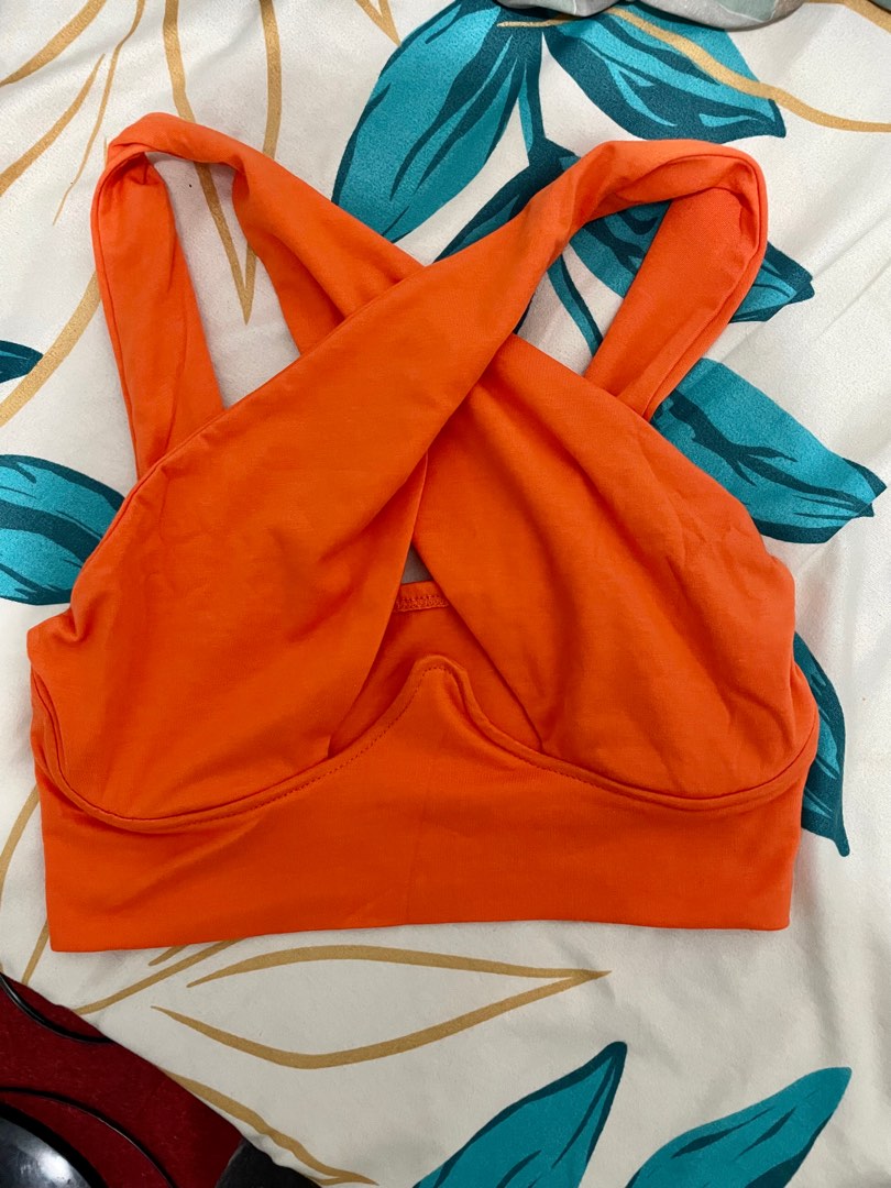 Sexy top with wire bustier, Women's Fashion, Tops, Blouses on Carousell
