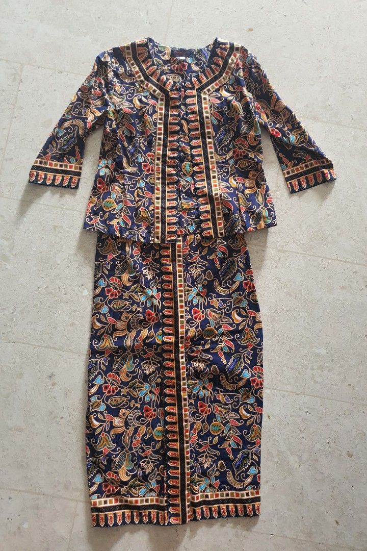 SG Airline Batik Dress For Girls Babies Kids Babies Kids Fashion sg-airline-batik-dress-for-girls-babies-kids-babies-kids-fashion