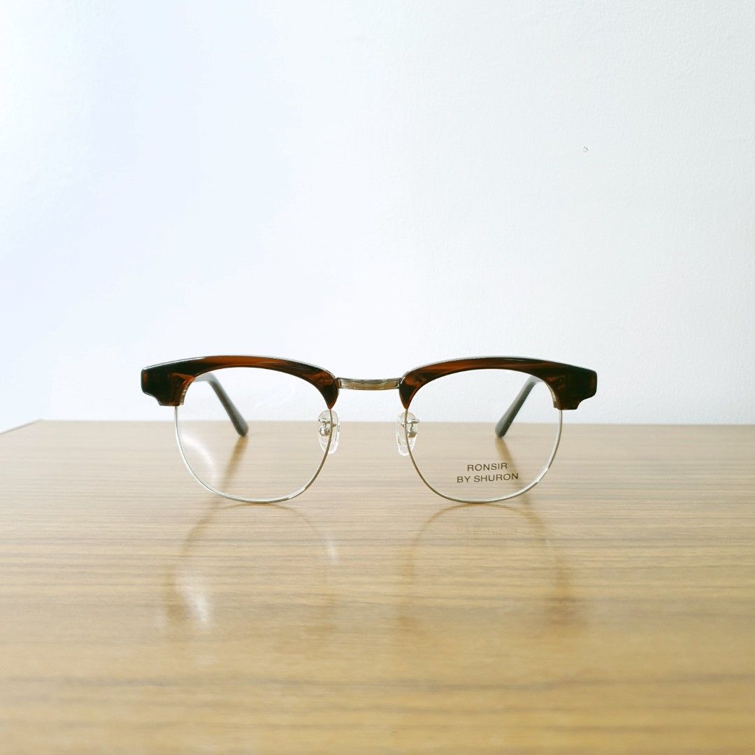 Shuron USA Ronsir Timberline Eyeglasses 50-22 Rootbeer Tortoise Shell ...