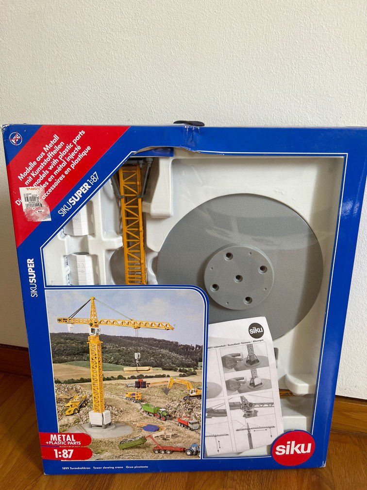 Siku Made in Germany 1899 Hammer-Head Liebherr Crane [Construction ...