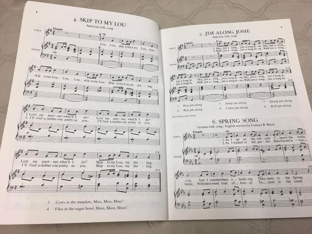 Sing Together! 100 Songs for Unison Singing Book, Hobbies & Toys, Books ...