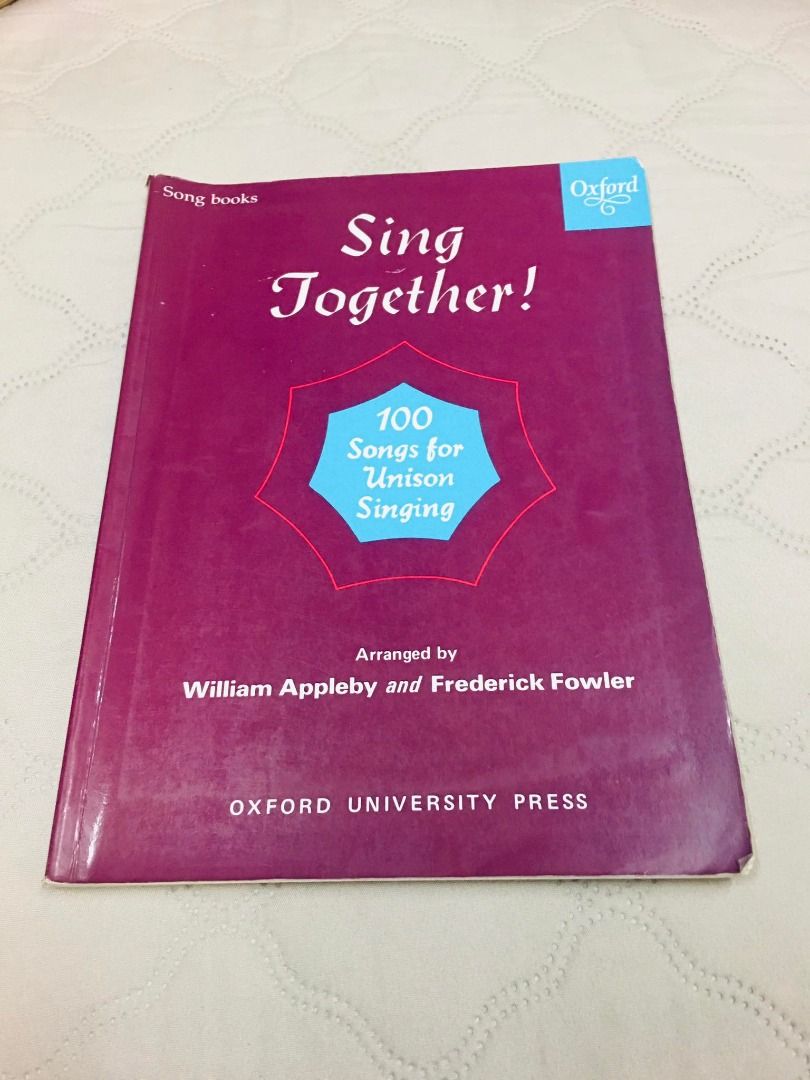 Sing Together! 100 Songs for Unison Singing Book, Hobbies & Toys, Books ...