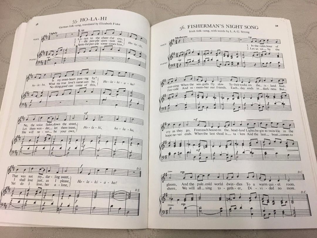 Sing Together! 100 Songs for Unison Singing Book, Hobbies & Toys, Books ...