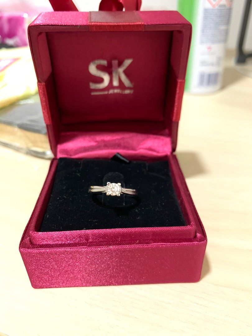 SK All love series diamond ring, Women's Fashion, Jewelry & Organisers ...