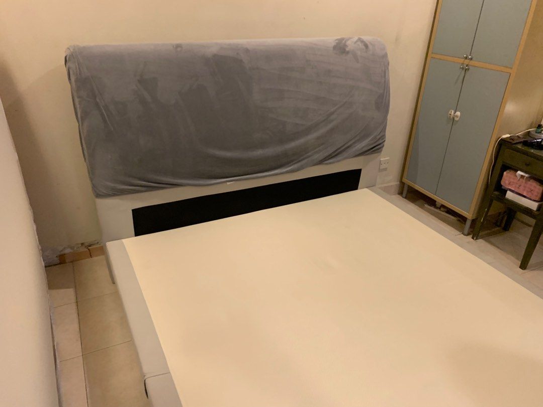 Slumberland Merlin Spring Bed frame, Furniture & Home Living, Furniture ...