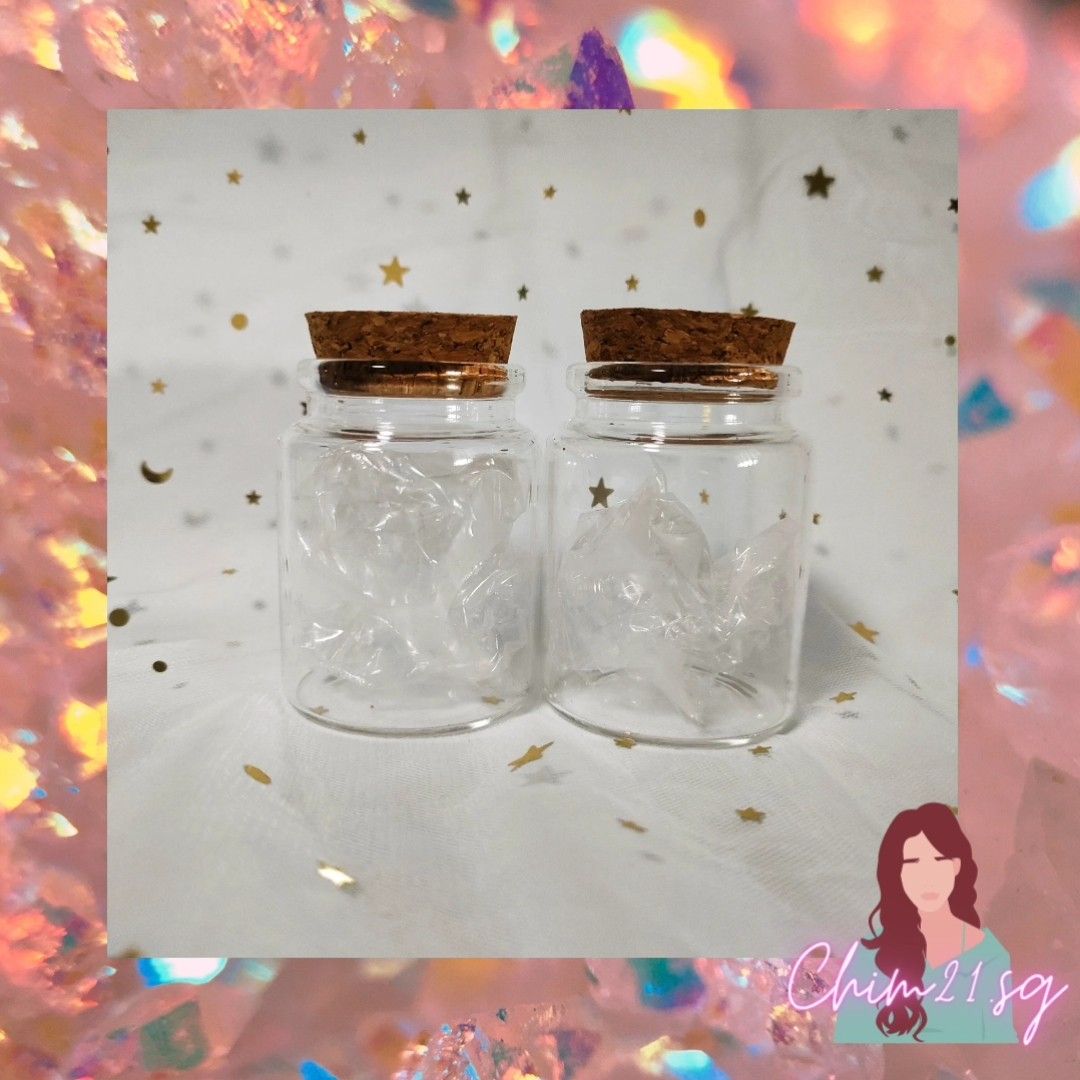 small mini display glass jar, Furniture & Home Living, Kitchenware ...
