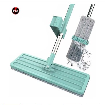 Smart Mop 360 Rotating Lengthen Flat Mop Free Hand Washing Flat Mop ...