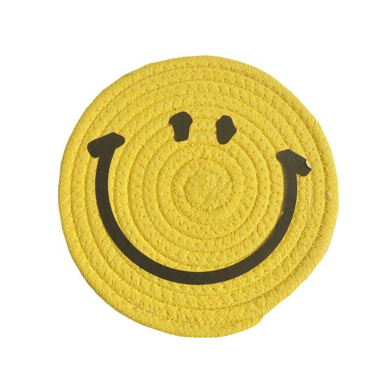 Smiley Face Coaster, Furniture & Home Living, Kitchenware & Tableware ...