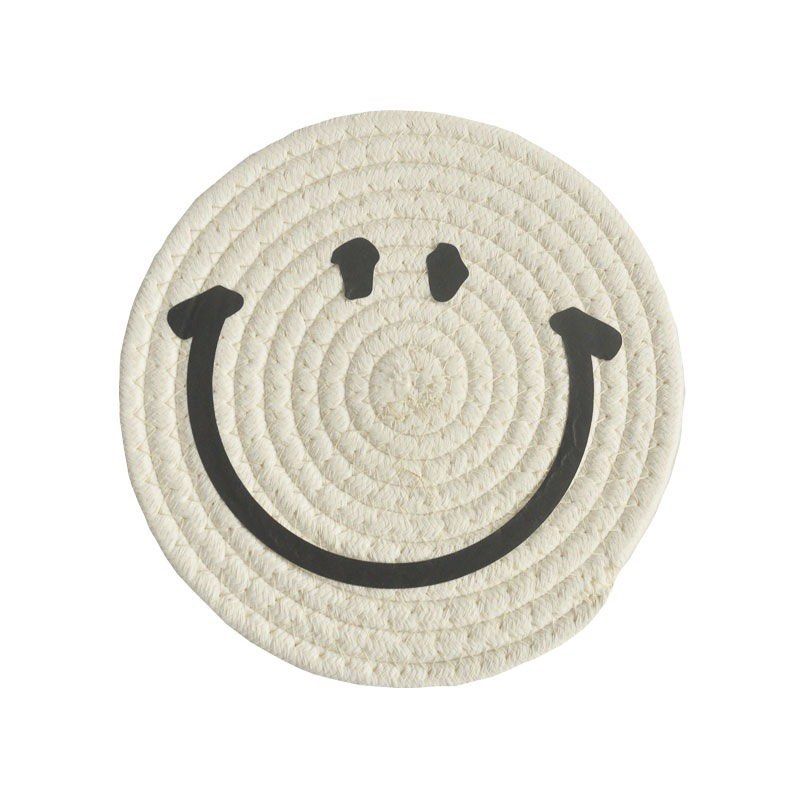 Smiley Face Coaster, Furniture & Home Living, Kitchenware & Tableware ...