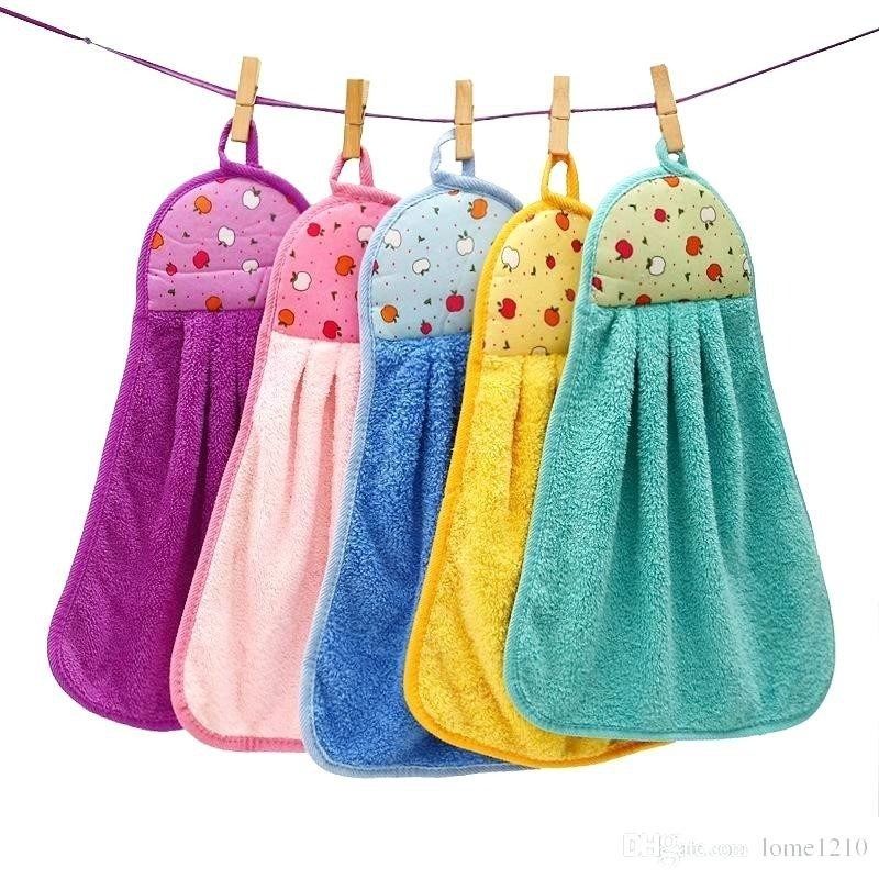 Soft Microfiber Hand Towel Kitchen Bathroom Ref Towel Refrigerator ...