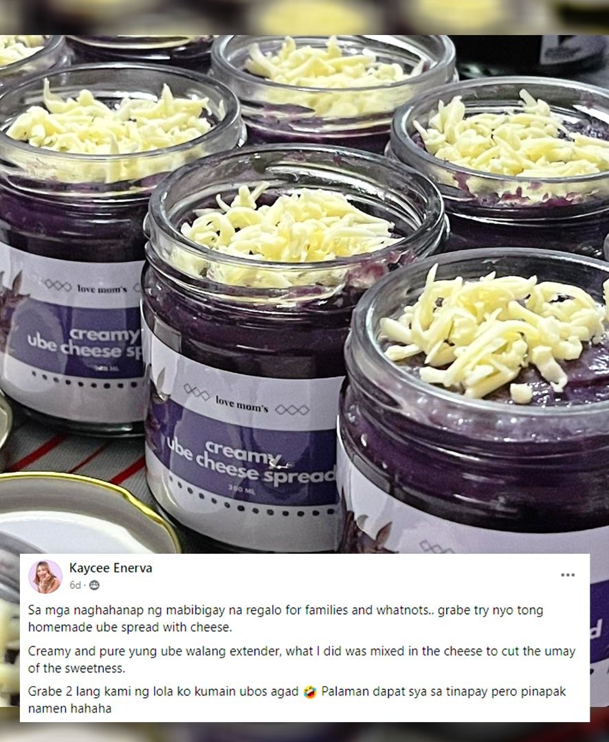 Special Creamy Ube Cheese Spread, Food & Drinks, Homemade Bakes on ...