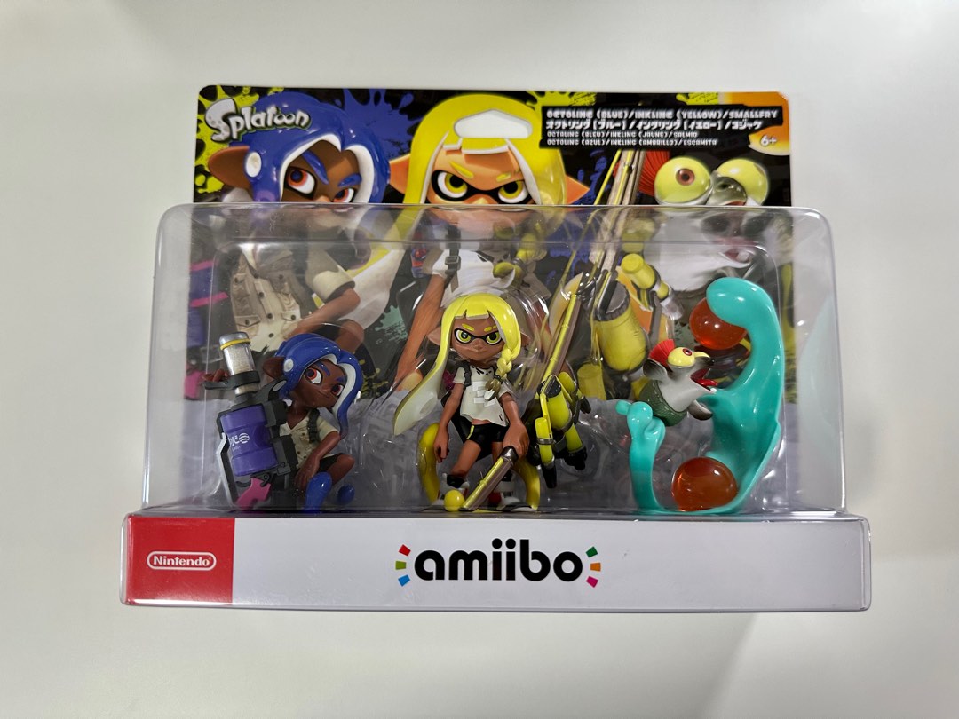Splatoon 3 Amiibo Triple Set (Switch Game Splatoon), Video Gaming, Video Games, Nintendo on ...