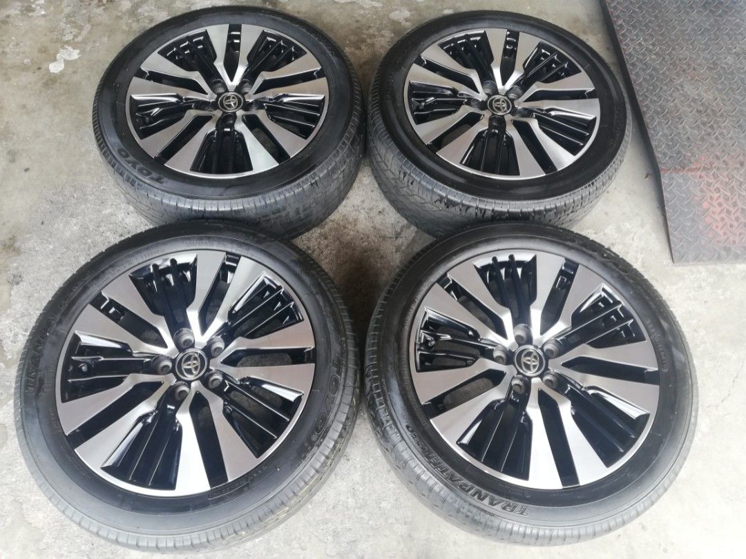 Sport rim toyota alphard vellfire original 18 inch, Auto Accessories on ...