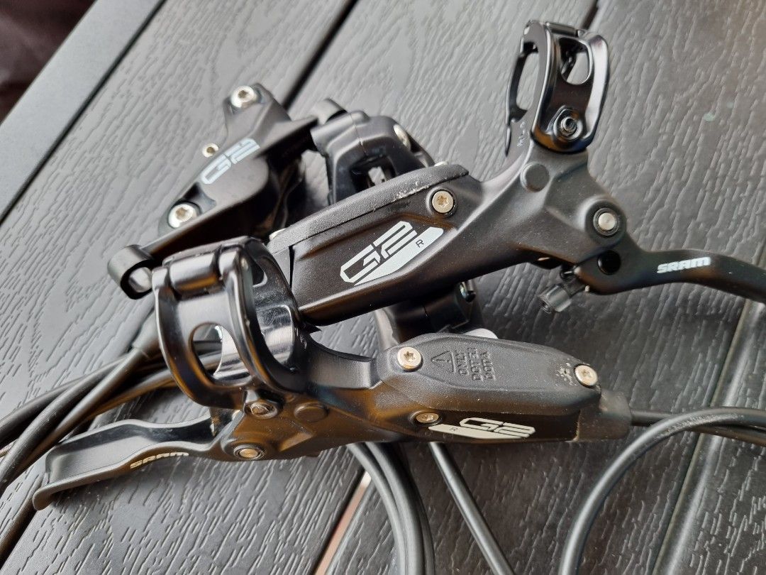 SRAM G2 Brake set w rotor, Sports Equipment, Bicycles & Parts, Parts ...