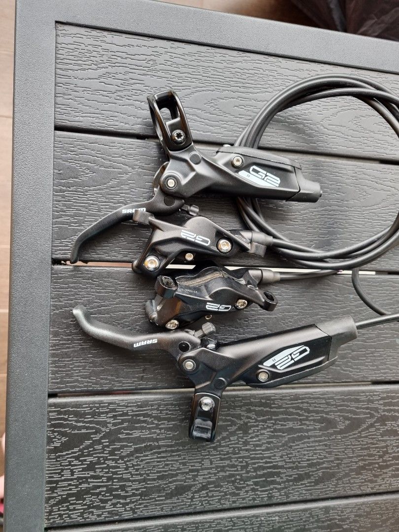 SRAM G2 Brake set w rotor, Sports Equipment, Bicycles & Parts, Parts ...