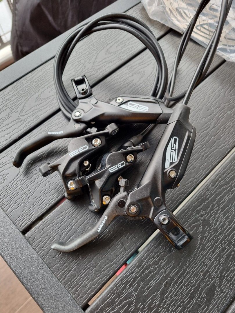 SRAM G2 Brake set w rotor, Sports Equipment, Bicycles & Parts, Parts ...