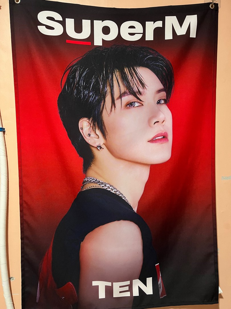 SUPERM TEN FABRIC POSTER, Everything Else, Others on Carousell