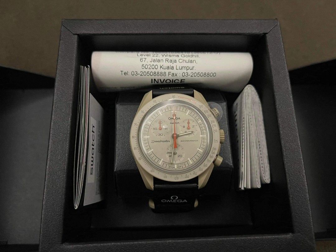 Swatch Omega jupiter, Men's Fashion, Watches & Accessories, Watches on ...