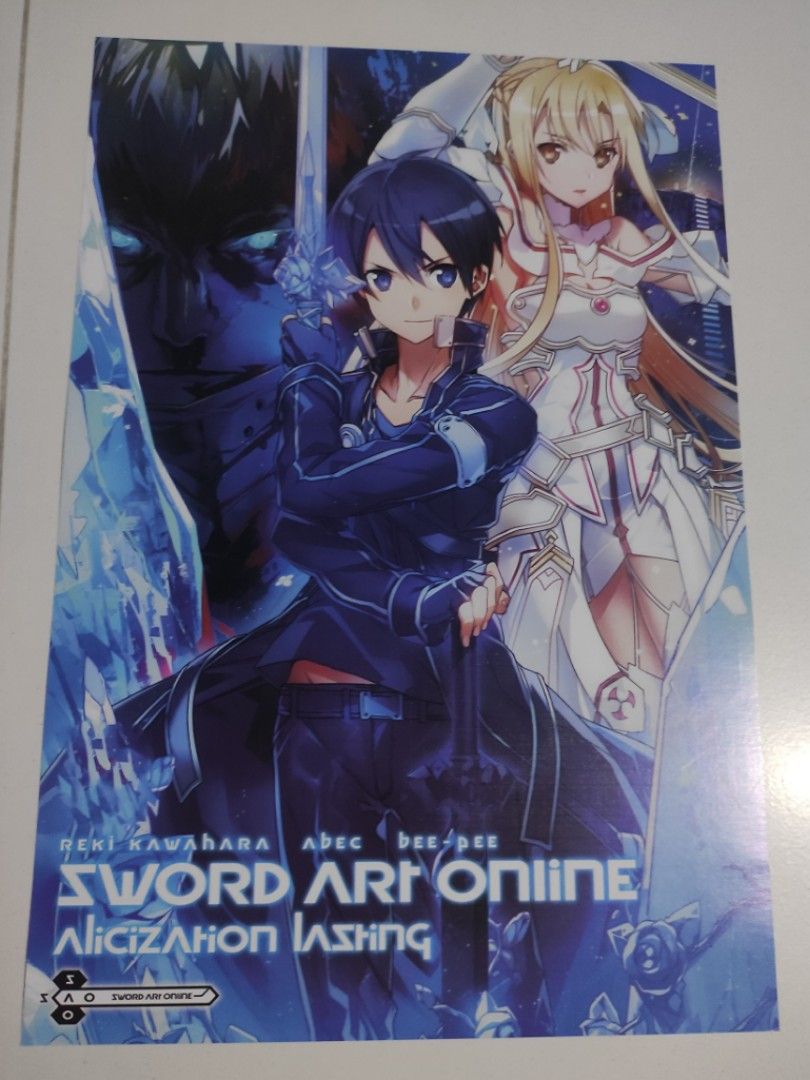 Sword Art Online posters, Everything Else on Carousell