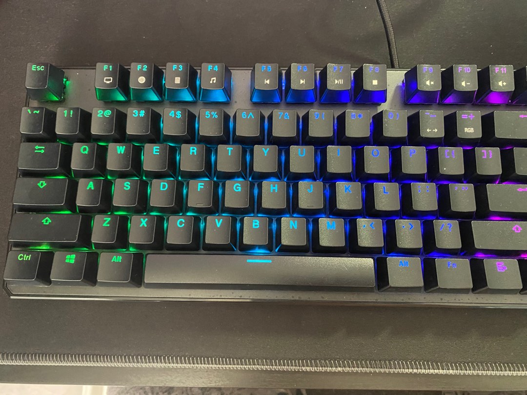 Tecware Phantom P104 RGB Red Switch, Computers & Tech, Parts ...