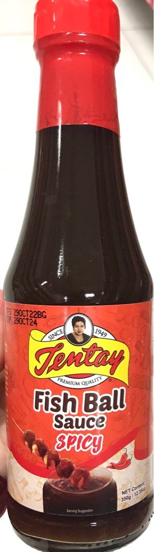 Tentay Spicy Fish Ball Sauce 350g Squid Ball, Kikiam, Street Food Dip ...