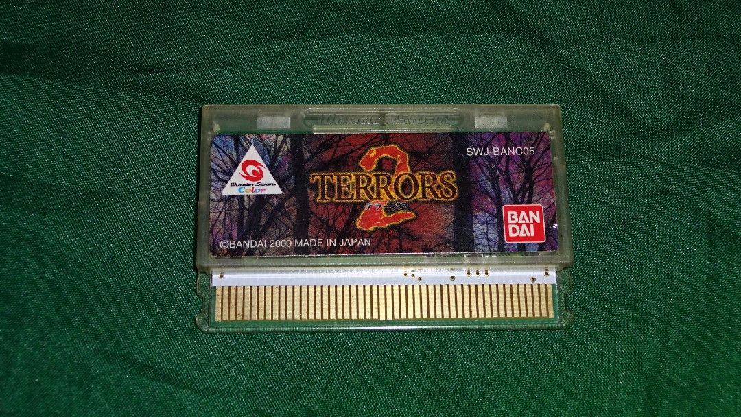 Terrors 2 Bandai Game Rom Cartridge on Carousell