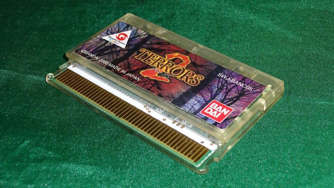 Terrors 2 Bandai Game Rom Cartridge on Carousell