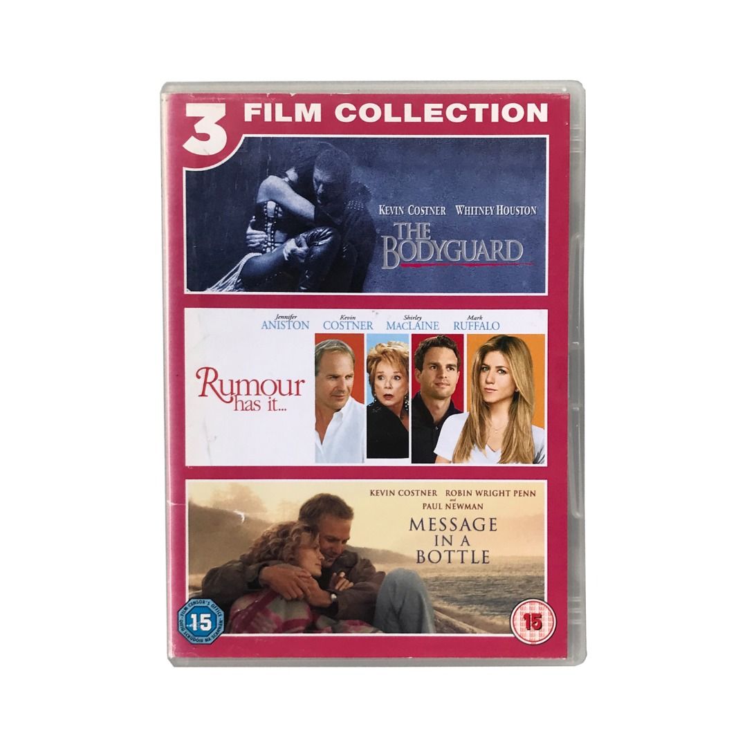 The Bodyguard / Rumour Has It / Message In a Bottle (Kevin Costner, DVD), Hobbies & Toys, Music ...