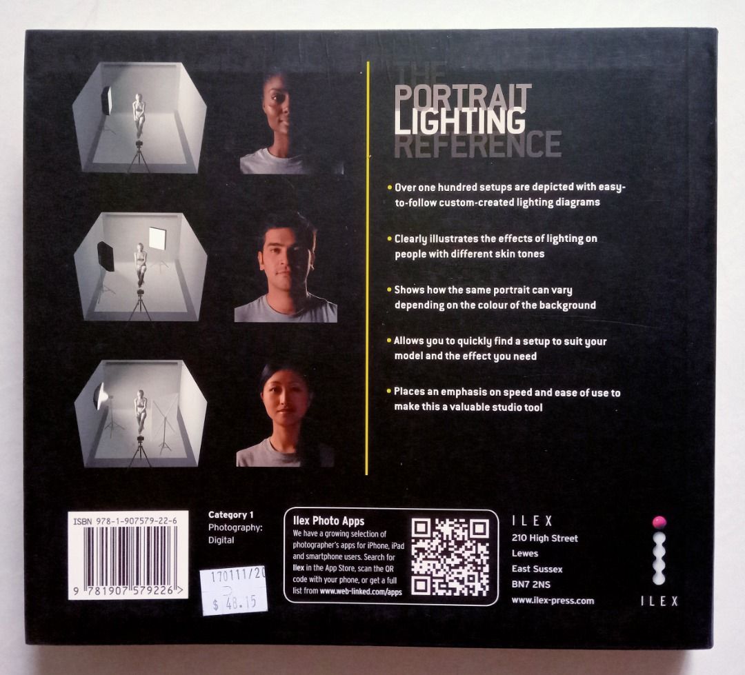 The Portrait Lighting Reference by Peter Hince, Hobbies & Toys, Books ...