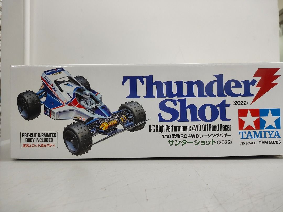 Thunder Shot (2022) (W/O ESC) Tamiya 58706-60A 1/10比例 (不連ESC) 現貨 全新 未砌 ...