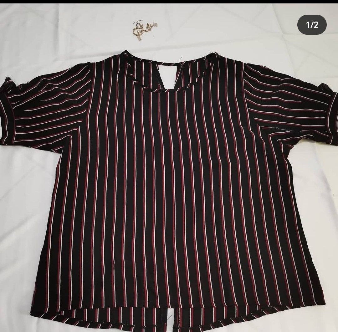 Baju Model Lurik Fesyen Wanita Pakaian Wanita Atasan Di Carousell